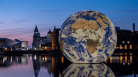 Floating Earth Globe Exhibition At Jason Burchfield Blog