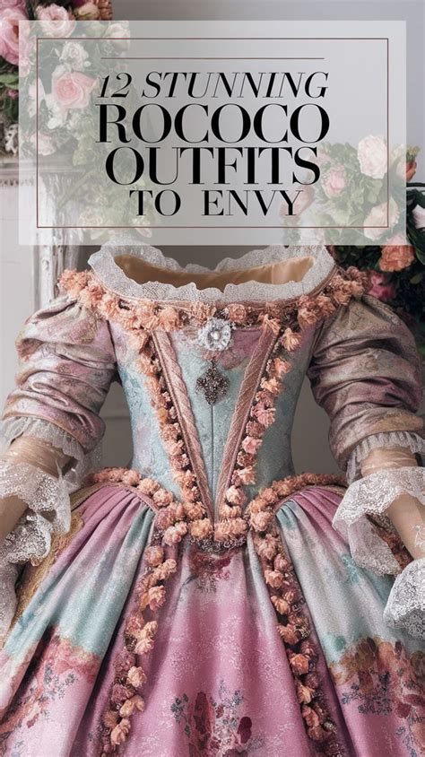 12 Amazing Rococo Outfits That Will Make You Wish You Could Travel Back