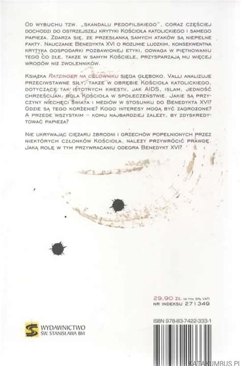 Ratzinger Na Celowniku Aldo Maria Valli Katakumbus Pl