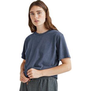 Richer Poorer Relaxed Short Sleeve Crop Top Womens Clothing