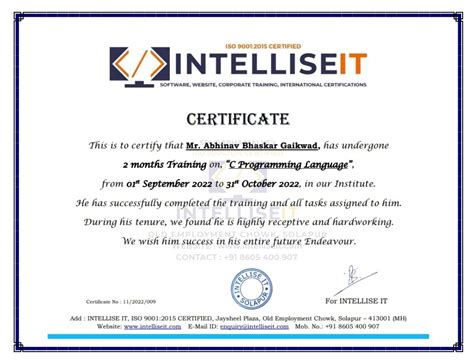 Abhinav Gaikwad On Linkedin Hello Connection Just Got Certificate For Completing The C