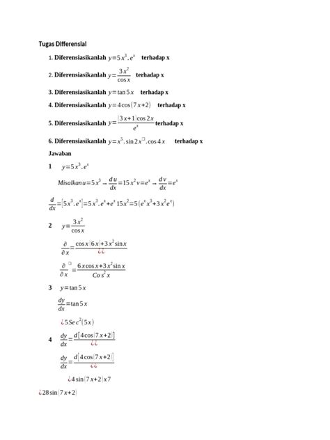 1tugas Differensial Selesai Pdf