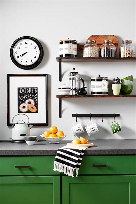 Kitchen Wall Decor With Clock Timeless Elegance
