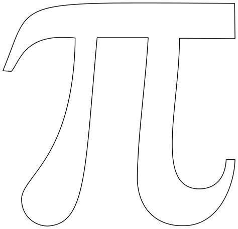 Shape Of Pi Free Printable Papercraft Templates