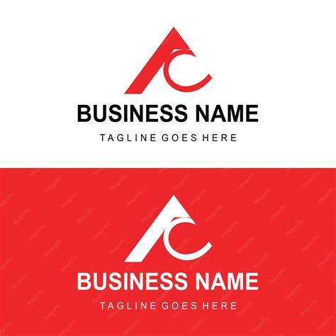 Premium Vector Vector Flat Design Ac Logo Design
