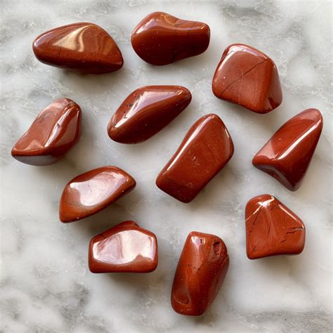 Red Jasper Tumbled Pocket Stone Minera Emporium Mineral Shop