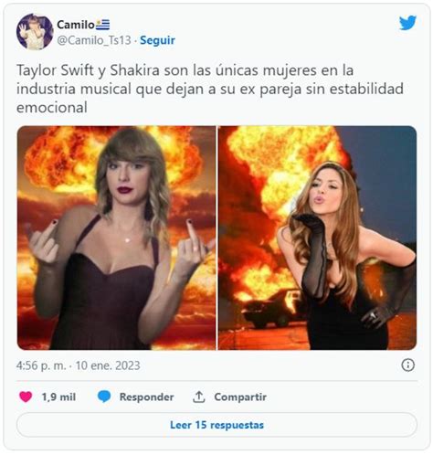 Shakira Y Bizarrap Music Sessions 53 Los Mejores Memes Tras La Nueva Canción De La Cantante