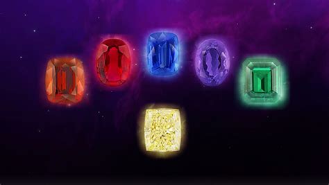 Infinity Stones Marvel Avengers Thanos Infinity Stones Ring