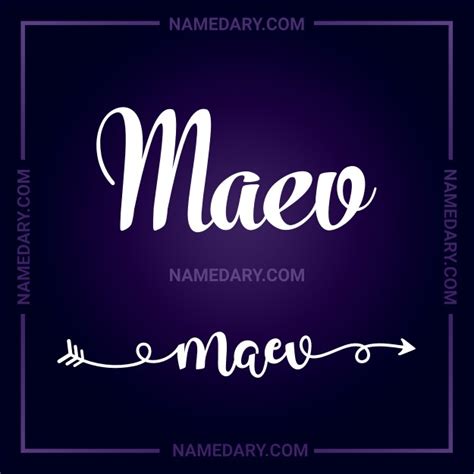 Maev In Depth Name Meaning Popularity Trends And More Insights