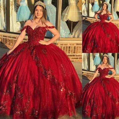Red Quinceanera Dresses
