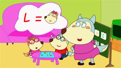 Wolfoo Learns Abc Alphabet With Mommy Wolfoo Fanmade Coloring Story Cake Adobe Photoshop