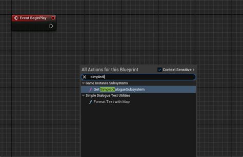 Creating Your First Dialogue Simple Dialogue System