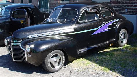 Serious Wheels 1941 Chevrolet Coupe Black Metal Flake