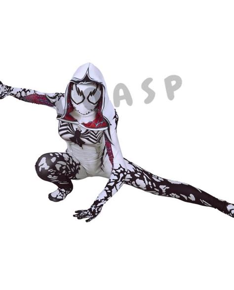 Spider Gwen Stacy Costume Anti Venom Loasp