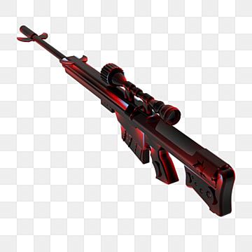 Creative Sniper Rifle Illustration Exquisite Sniper Rifle Beautiful