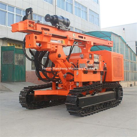 Rc185y Solar Piling Rig Hydraulic Crawler Pile Driver Screw Pile Driver