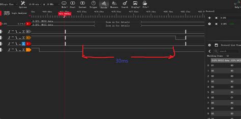 spi slave can only receive the second packet from nano dev kit spi