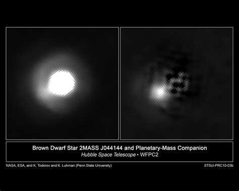 Small Companion To Brown Dwarf Challenges Simple Definition Nasa Science