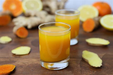 Ginger Turmeric Omega Immune Shots Healthy Recipes Florahealthca En