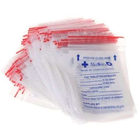 Pharmaceutical Packaging Ldpe Pouch At ₹ 180kg Lpde Zip Lock Bags In