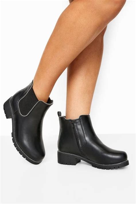 Womens Wide Fit Boots Yours Clothing
