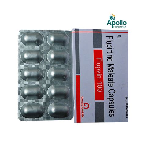Flupvin 100mg Capsule Uses Side Effects Price Apollo Pharmacy