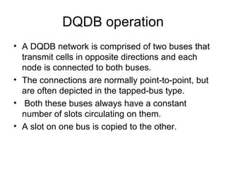 Dqdb Fddi PPT Computer Networking Computing