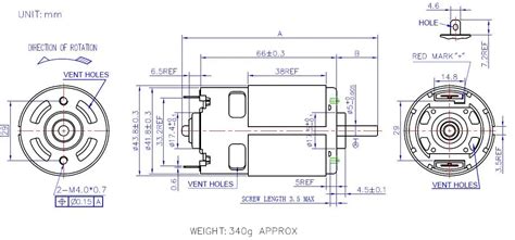 895 Dc Motor Datasheet Specifications Features And Applications