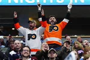 Flyers Fans In Denver Cause Avalanche Radio Announcer Meltdown Crossing Broad