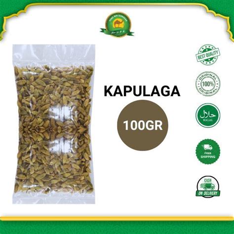 Jual Kapulaga Arab Kapulaga India Kapulaga Hijau Kemasan 100gr Shopee Indonesia