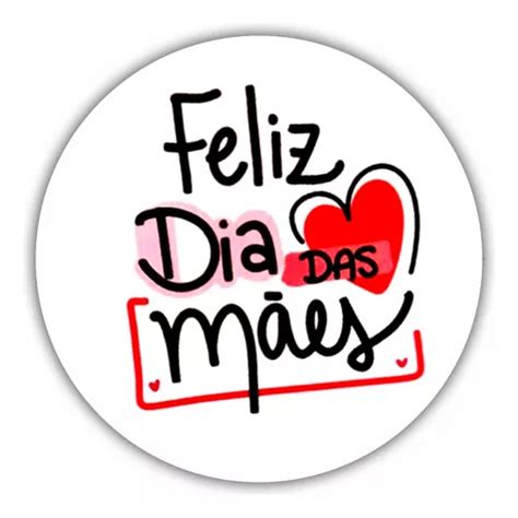 Kit 120 Etiquetas Dia Das Mães 3x3cm Mercadolivre