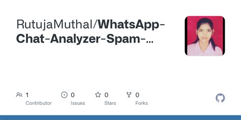 Github Rutujamuthalwhatsapp Chat Analyzer Spam Detection