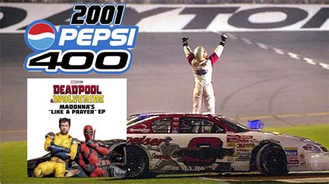 2001 Pepsi 400 With Like A Prayer Choir Version Youtube