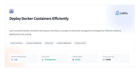 Implementación Eficiente De Contenedores Docker Labex
