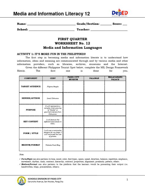 Tvl Mil12 Q1 Dw12 Pdf Information News