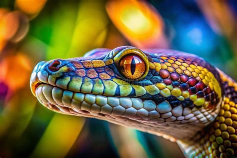 Mesmerizing Python Eyes A Close Up Encounter In Stunning Detail