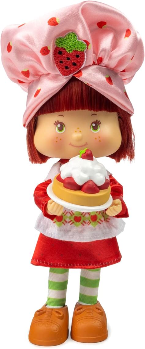 The Loyal Subjects Strawberry Shortcake 5 5 Fashion Doll With Accessories Dolls And Accessories