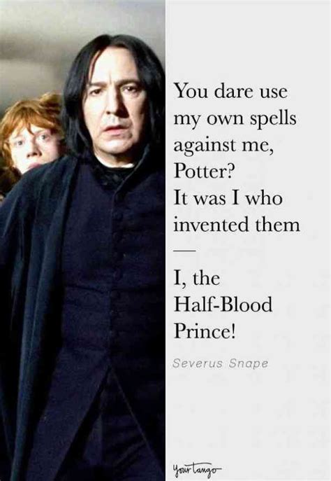 15 Of The Best Snape Quotes From Harry Potter Harry Potter Quotes