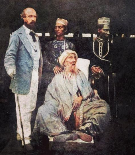 Qaumi Times The King Of Delhi Bahadur Shah Zafar In Exile Circa 1860