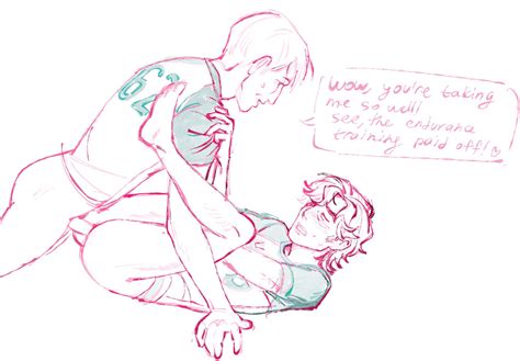 Rule 34 2boys Anal Sex Blush Closed Eyes Geminireplica Half Dressed