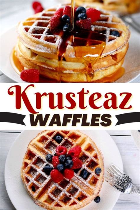 Krusteaz Waffles Easy Breakfast Recipe Insanely Good