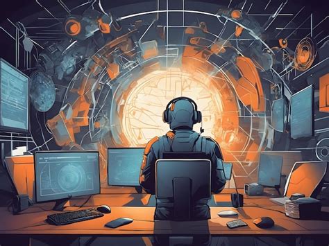 Premium Ai Image Flat Illustration Of Data Analysis