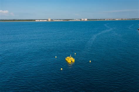 Triplepundit • Wave Powered Buoy Makes 13000 Gallons Of Clean Water A Day