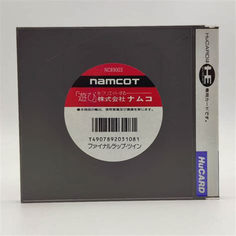 Final Lap Twin [no Game And Cover] ไม่มี ปกคู่มือ เกม Nec Pc Engine Hucard สำหรับคนมีแผ่น เอาไปป