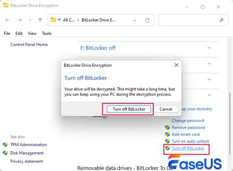 Remove Bitlocker Encryption From Windows 1110