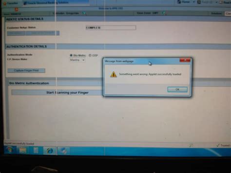 ippb mantra device error something went wrong solution