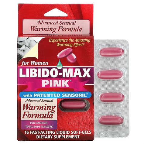 Libido Max Pink Sexual Enhancement Booster For Women 16 Fast Acting