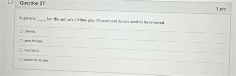 Solved Question 271 ﻿ptsin General ﻿last The Authors