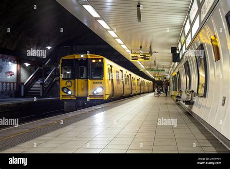 Merseyrail Electrics Class 508 Third Rail Electric Train 508108 At
