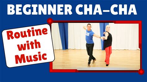 Beginner Cha Cha Routine To Music Youtube